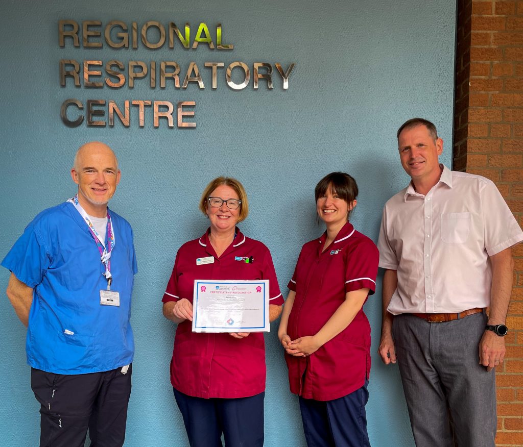 Recognition from Dr Cathy Jack and BHSCT for NI Clinical Research ...