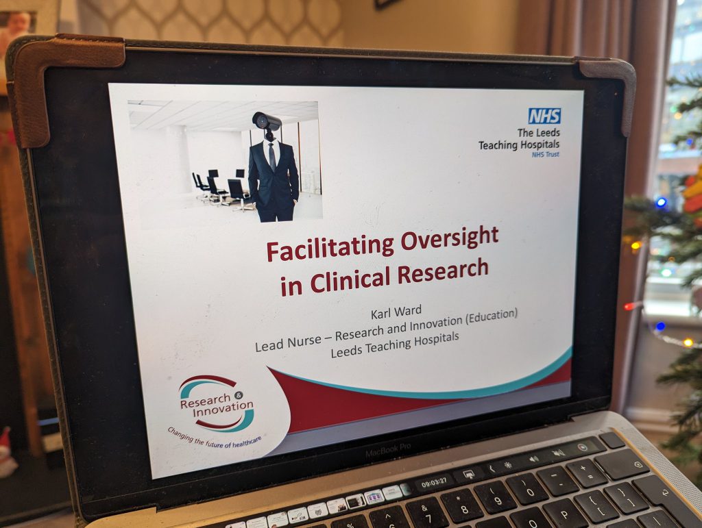 NI Clinical Research Network staff training with Karl Ward – NHS Leeds ...