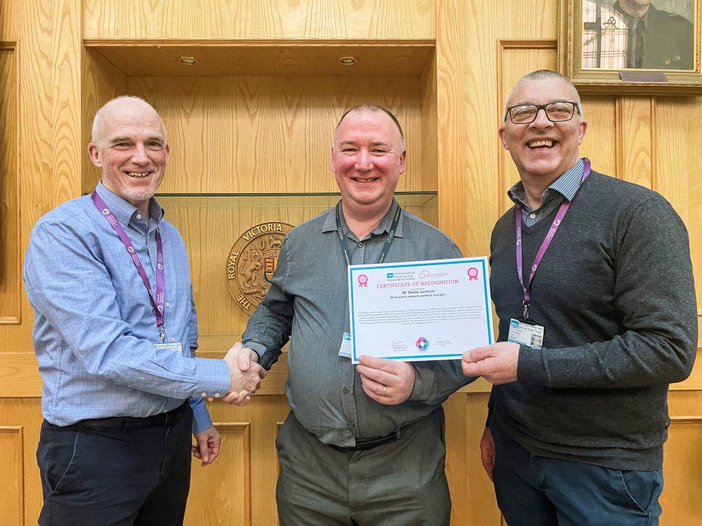 Recognition from Dr Cathy Jack and BHSCT for our NI Clinical Research ...